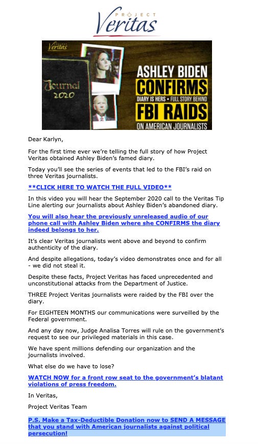 The True Story of the Implosion of Project Veritas, Part 2: How Hannah ...