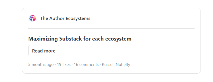 How to create a world class Substack publication
