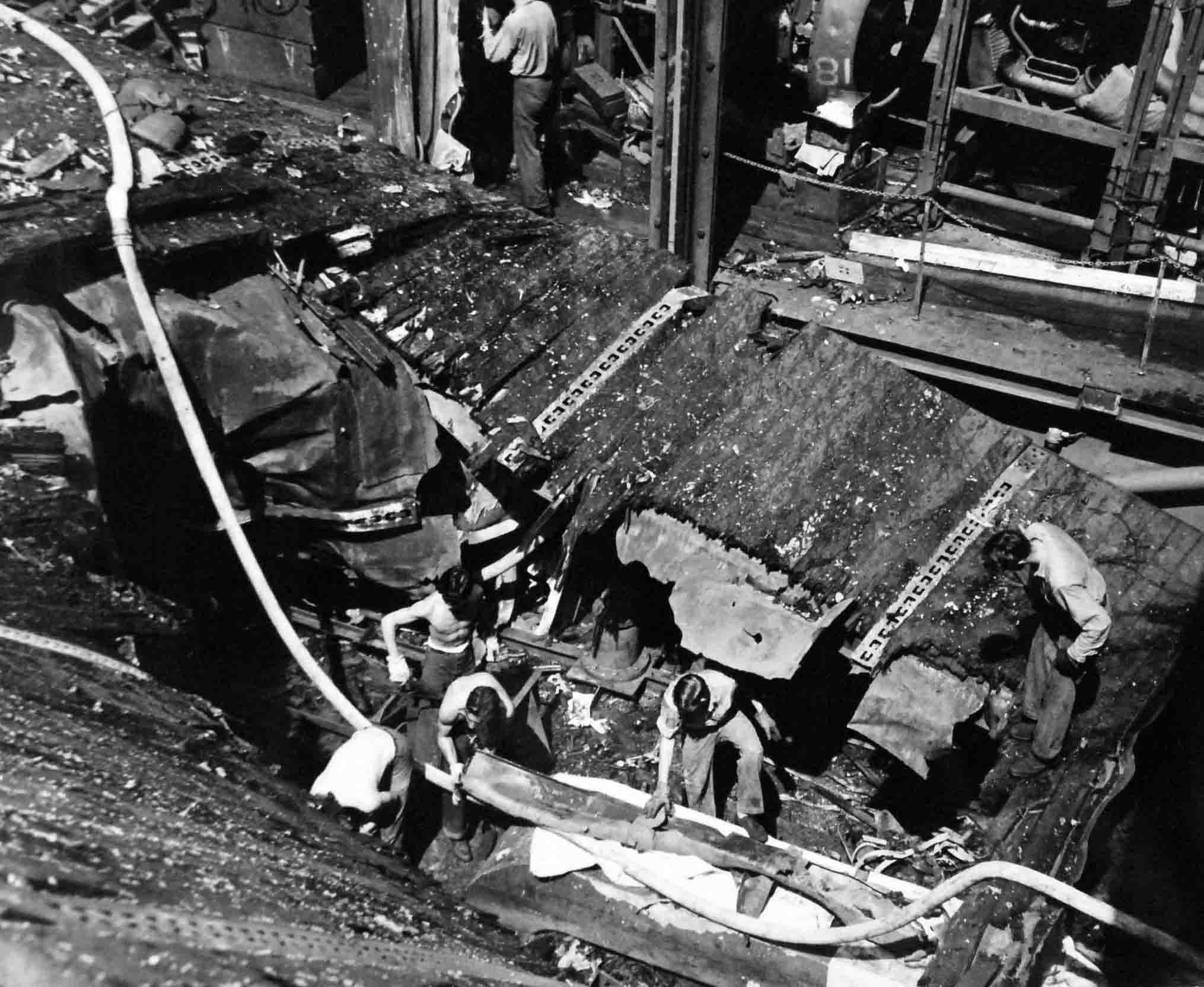 Horror aboard USS Suwannee - by Martin Cherrett