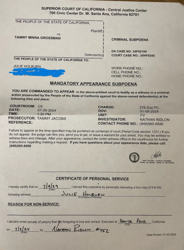 Michael Volpe Investigates update: good news in OC