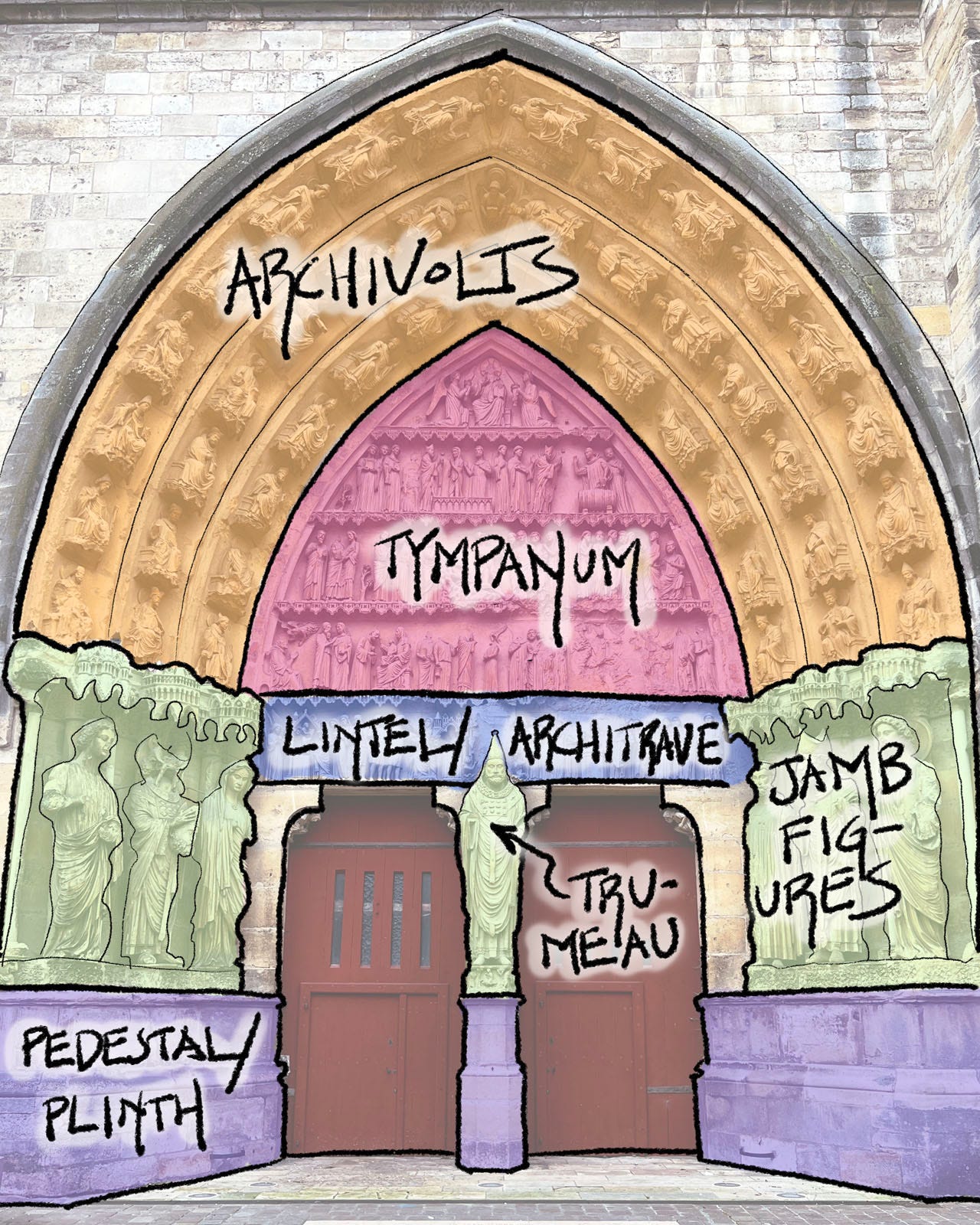 The Parts of a Gothic Cathedral - by Ben Loomis - Both/And