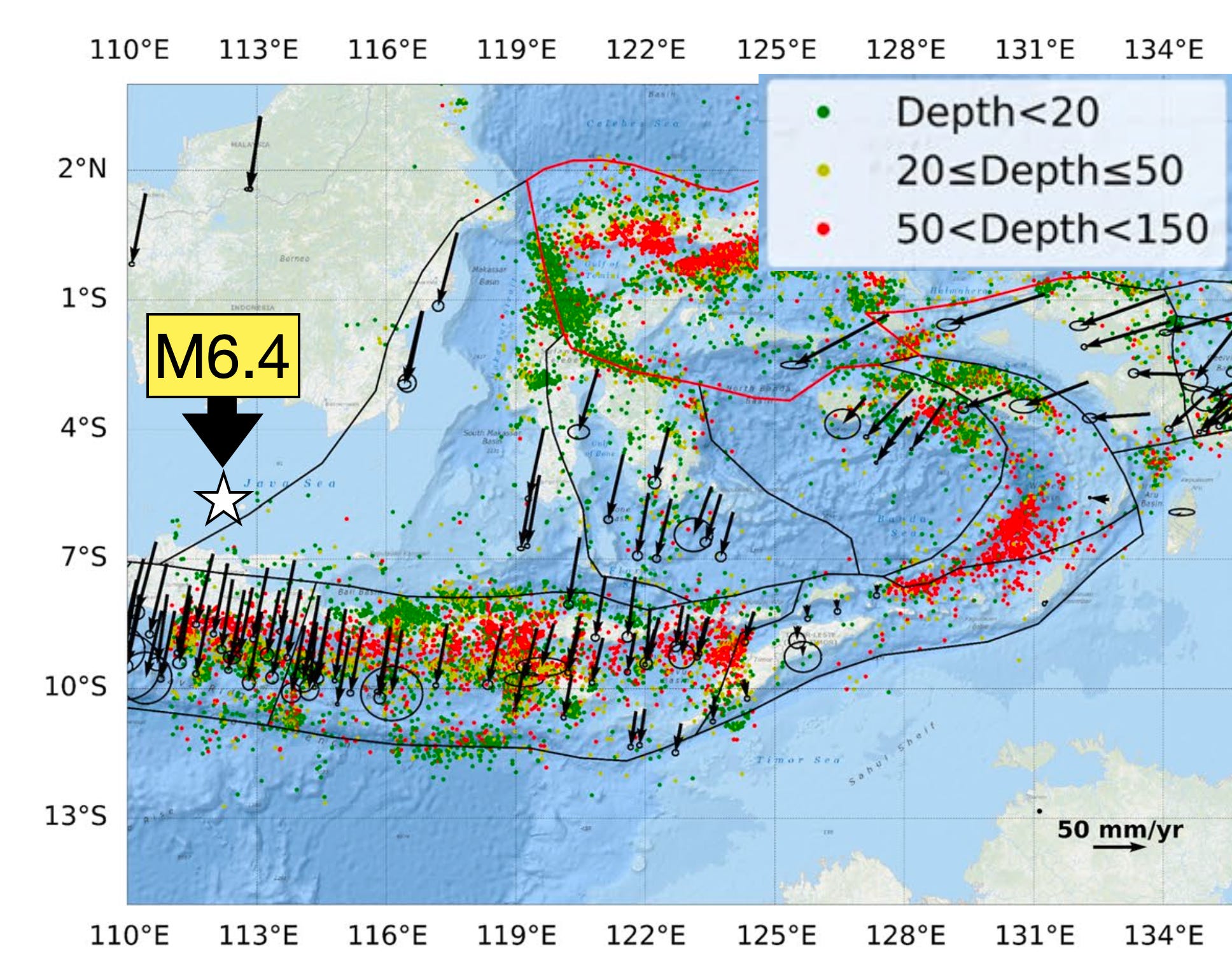 Magnitude 6.4 earthquake rocks Java, Indonesia