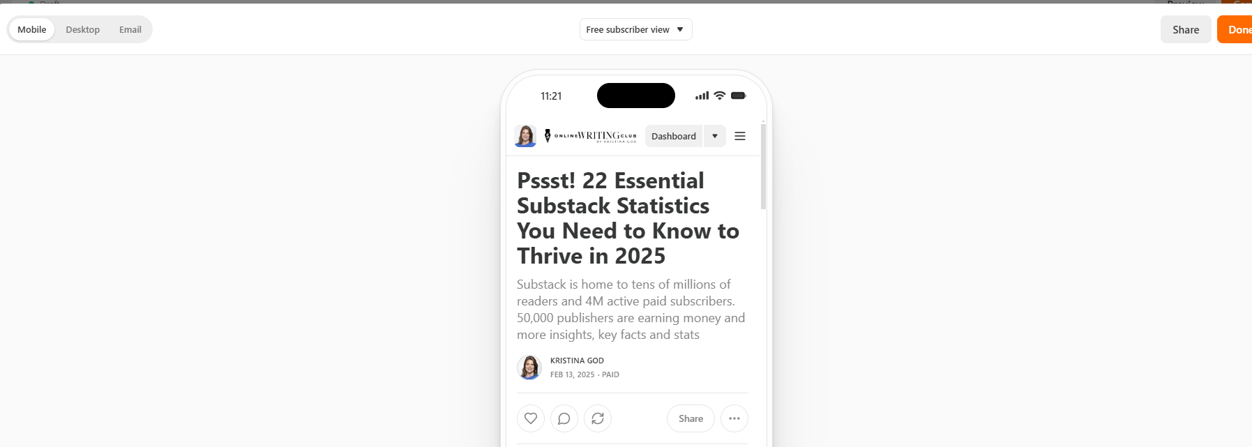 Shhh! I've Analyzed 25 Substack User, Revenue and Growth Stats — What You Need to Know to ...
