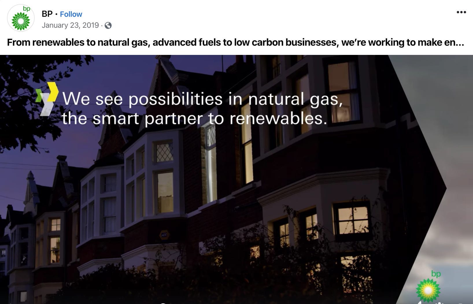 “The Daily” runs a greenwashing BP ad