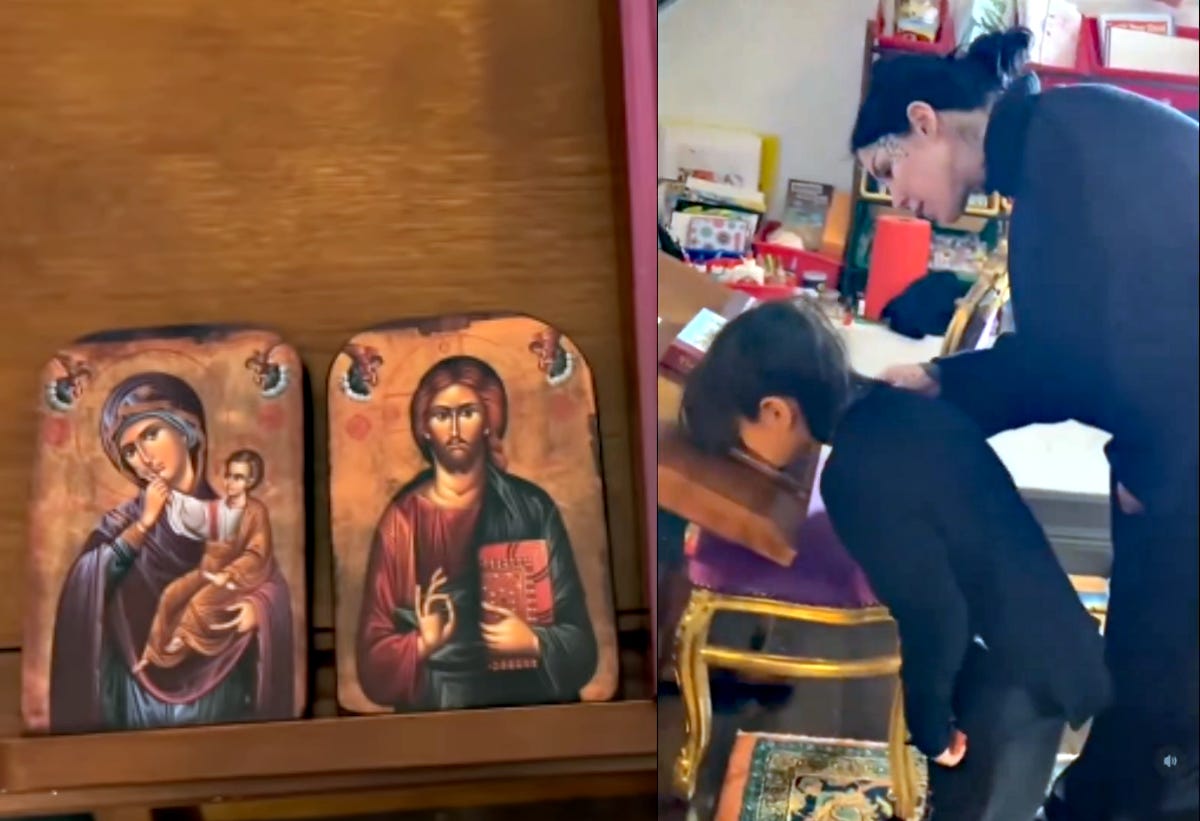 Celebrity Occultist-Turned-Christian is Now Venerating and Kissing ...