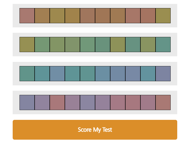 The Color Challenge and Hue Test - by nidal