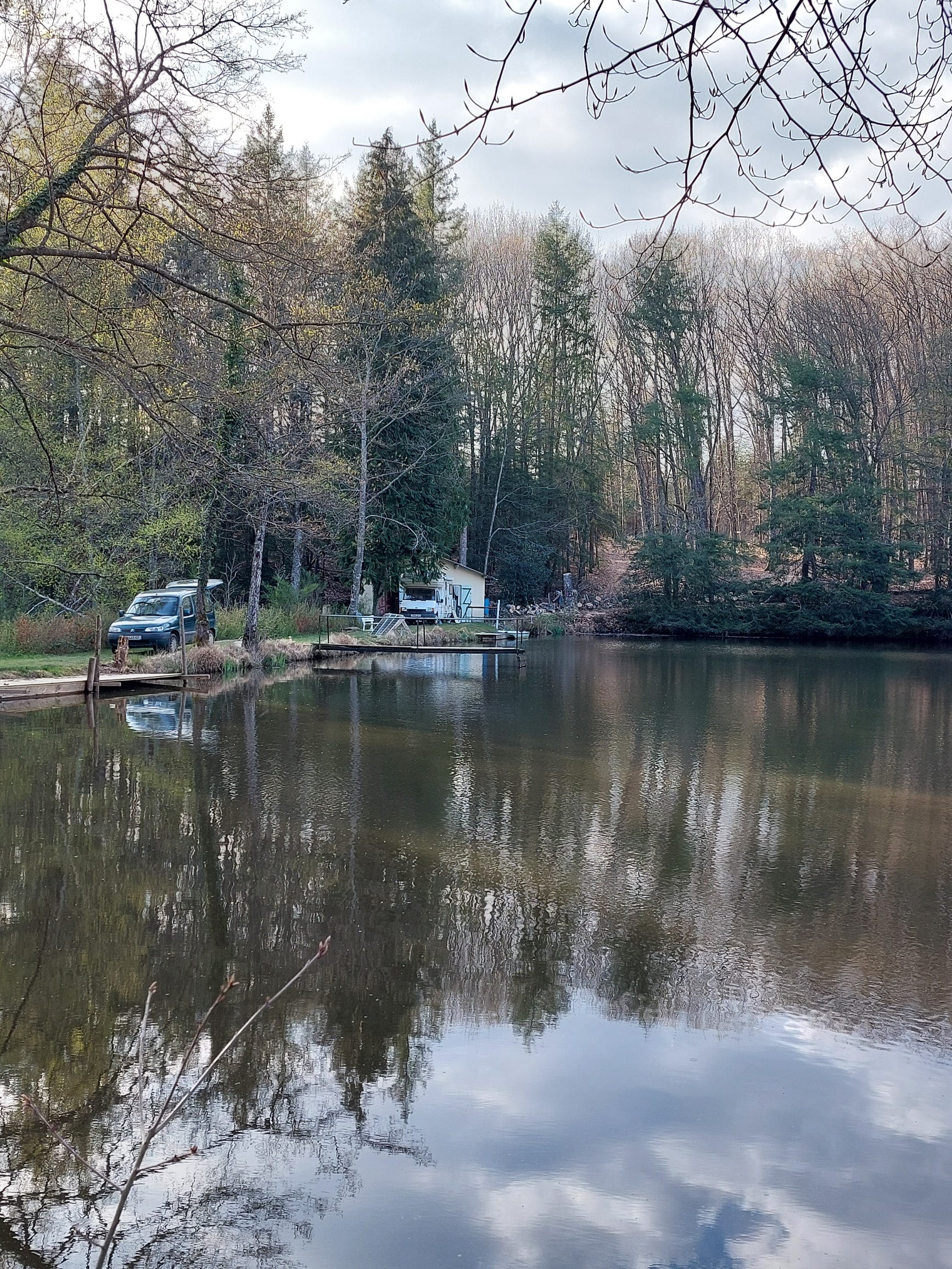 Trecastle, the Lake - Trecastle France