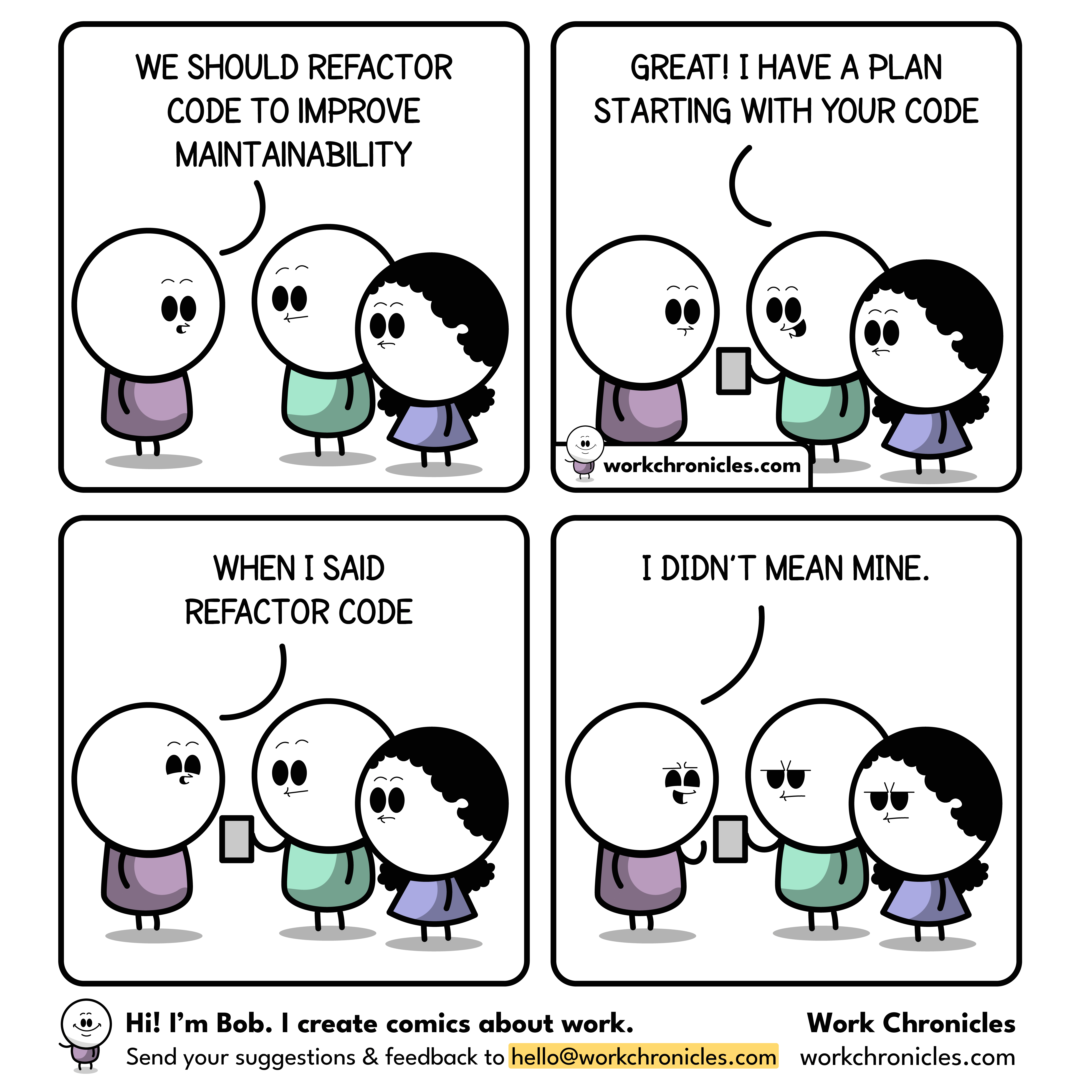 (comic) Refactor Ego - Work Chronicles