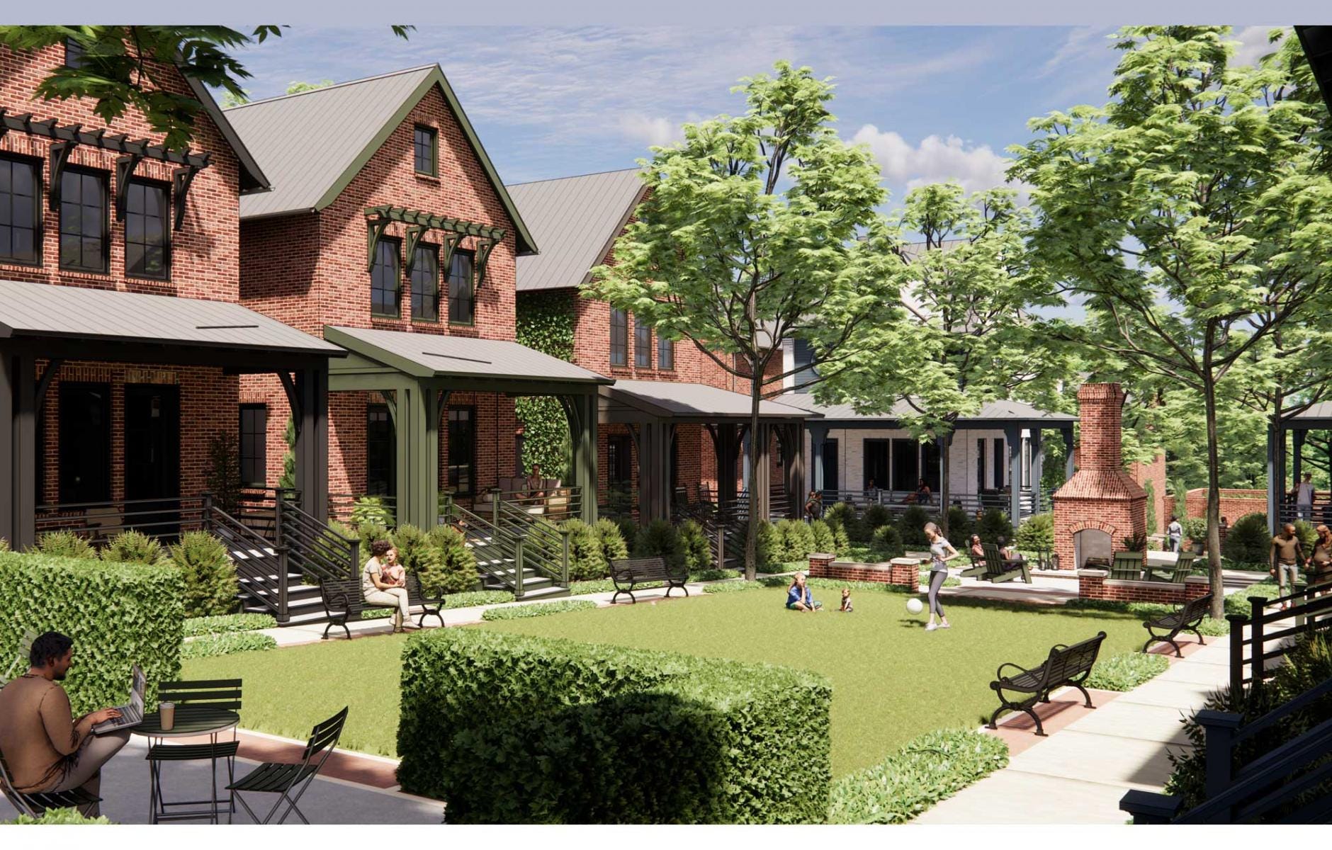 A pocket neighborhood designed for connection