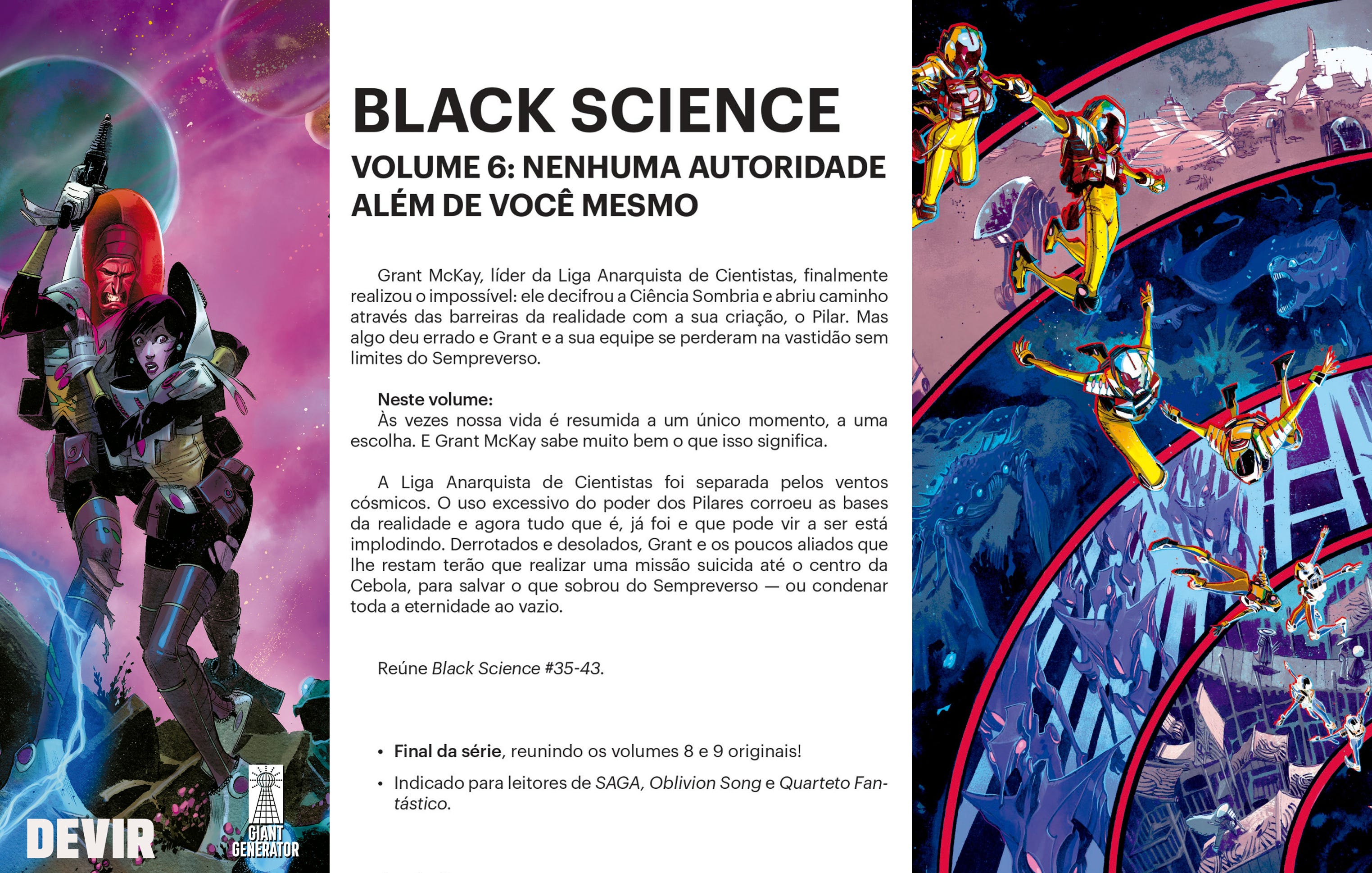 O FIM DA SAGA ''BLACK SCIENCE'' NO BRASIL
