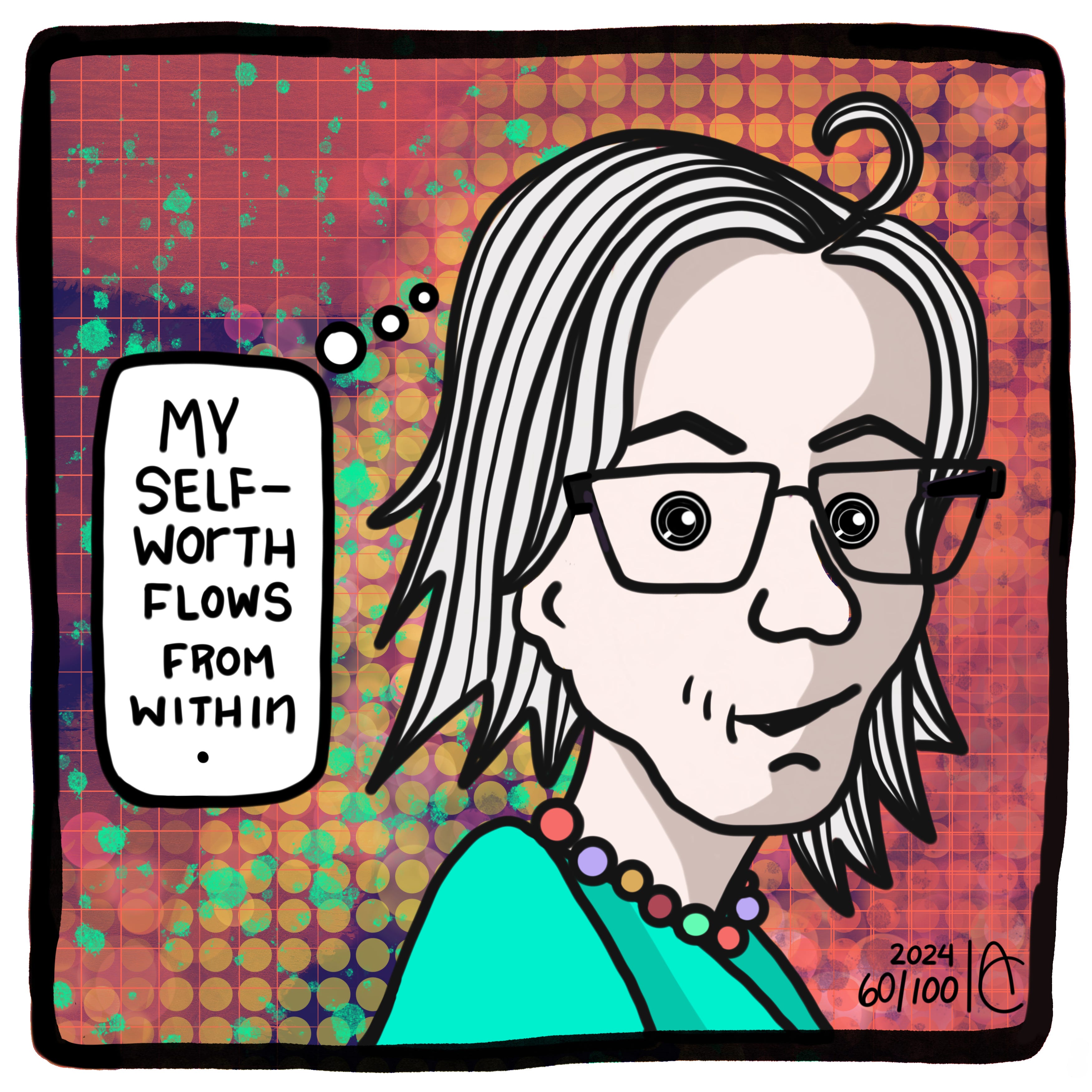 Comic Affirmations, 57-63 (Week 9!) - by Amy Cowen