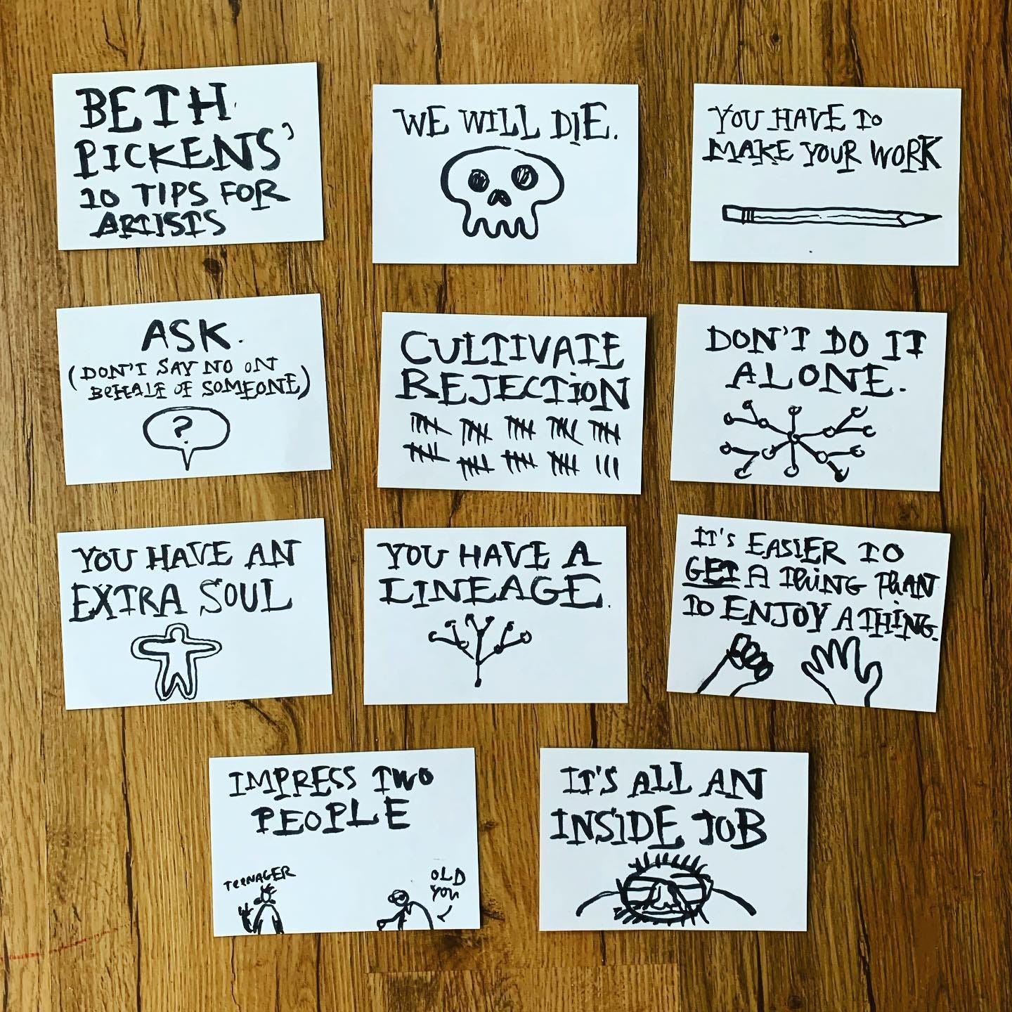 Art advice with Beth Pickens - Austin Kleon