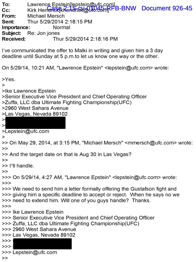 Leaked texts: Dana White trashes 'scumbag' Jon Jones, asks to 'bury ...