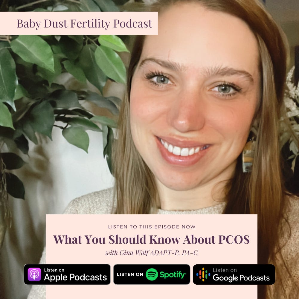 Episode 38: PCOS 101 with Gina Wolf ADAPT-P, PA-C