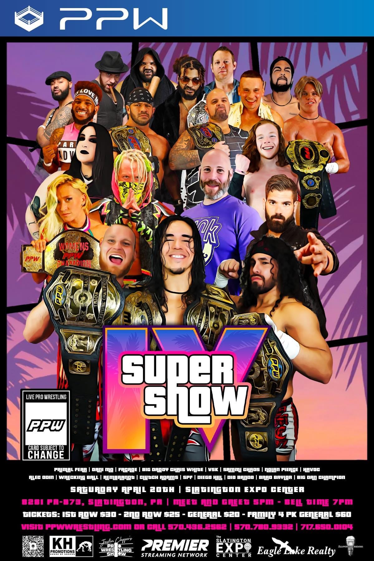 Saturday: PPW's Super Show in Slatington - by Jeff Quinton