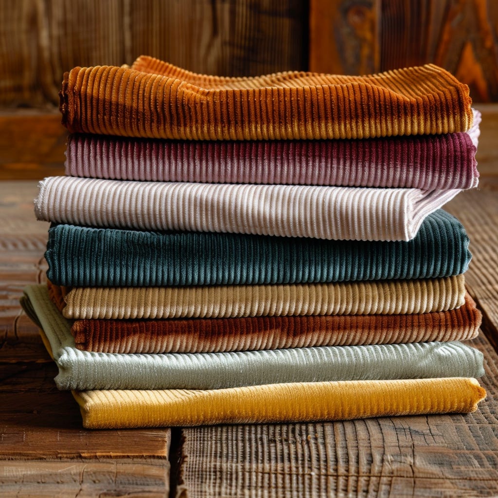 The Corduroy Comeback: More Than Just a Fabric, It's a Statement!