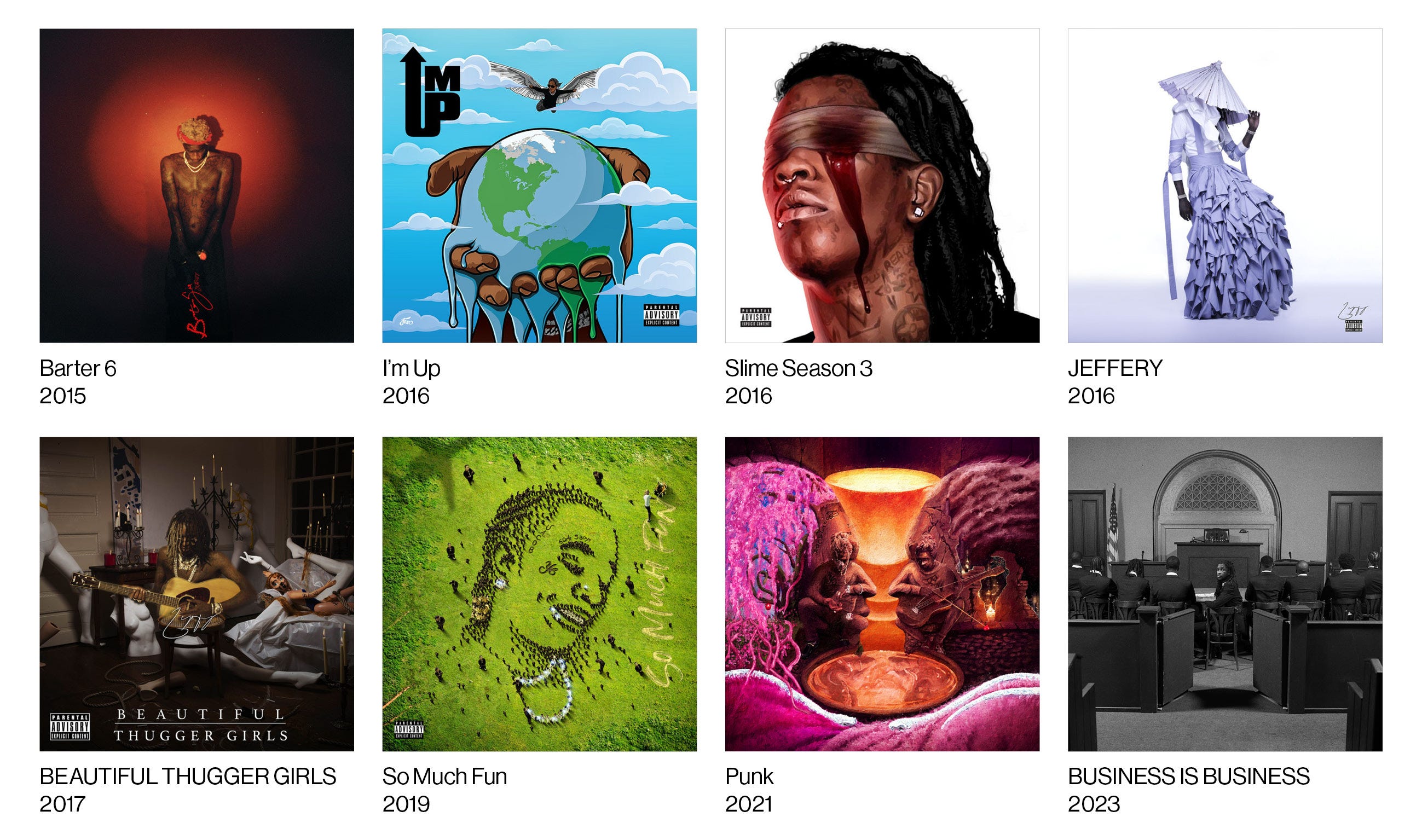 Young Thug - BUSINESS IS BUSINESS | ALBUM COVER REVIEW