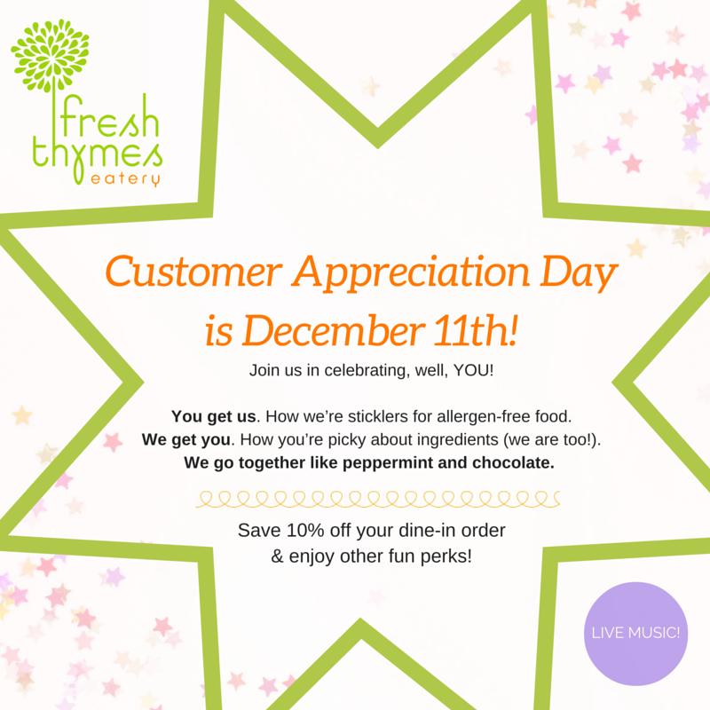 CORRECTED DATE: December 11th celebration!