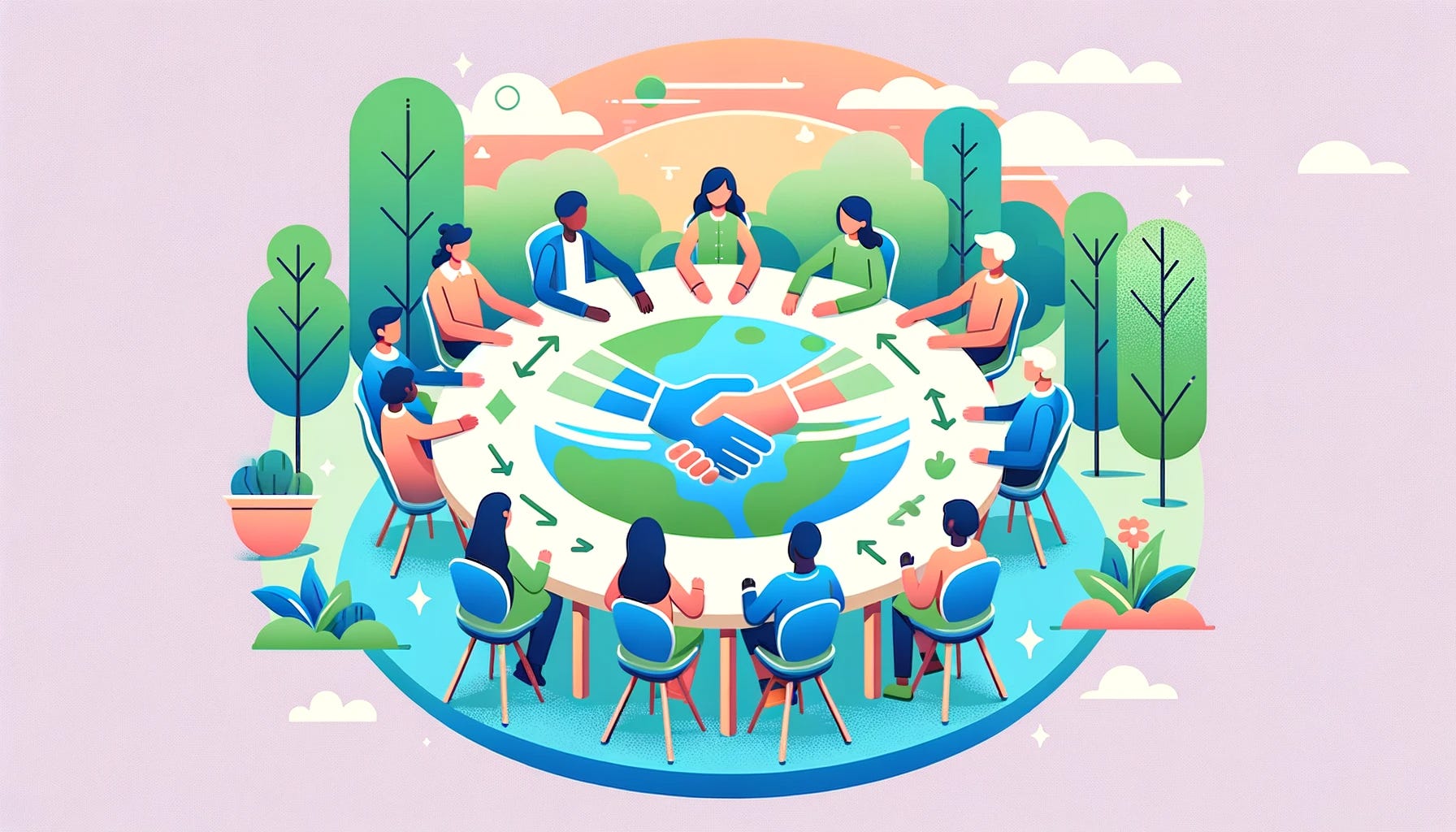 Evolving Earth: From Cooperative Learning to Agricultural Legacies