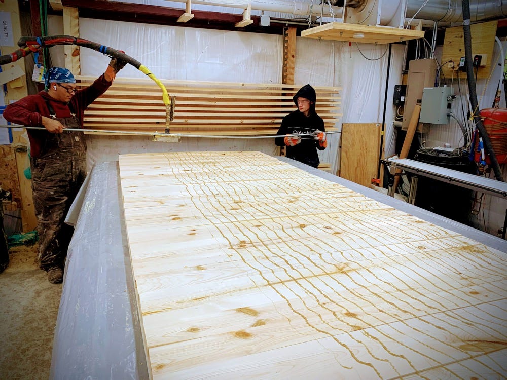 Small CLT is Beautiful: A different model for mass timber