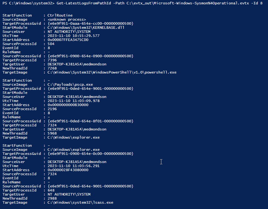 Threat Hunting Lab 1 - Answers - by Marcus Edmondson