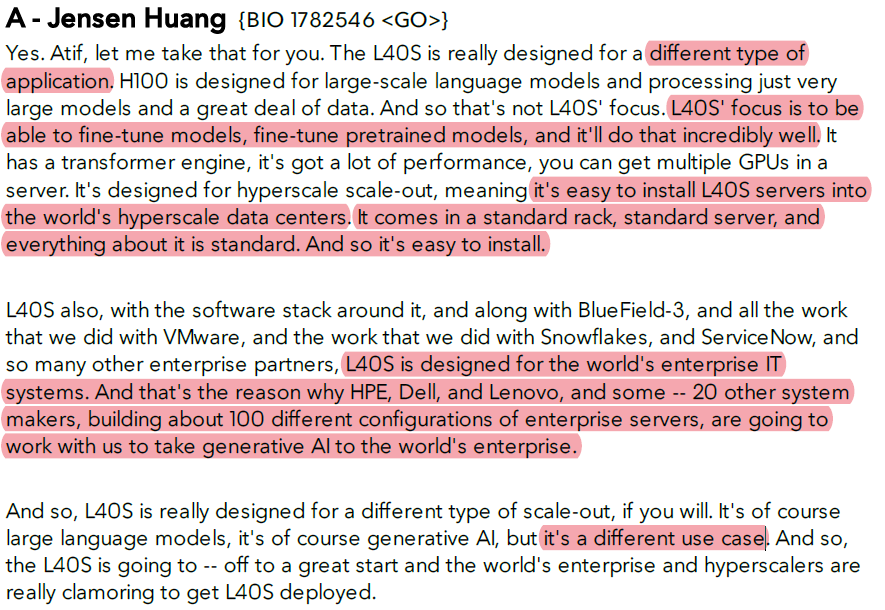 NVDA FY24Q2 法說會在聊甚麼？ - by BASM - 看圖說故事 - BASM’s Substack