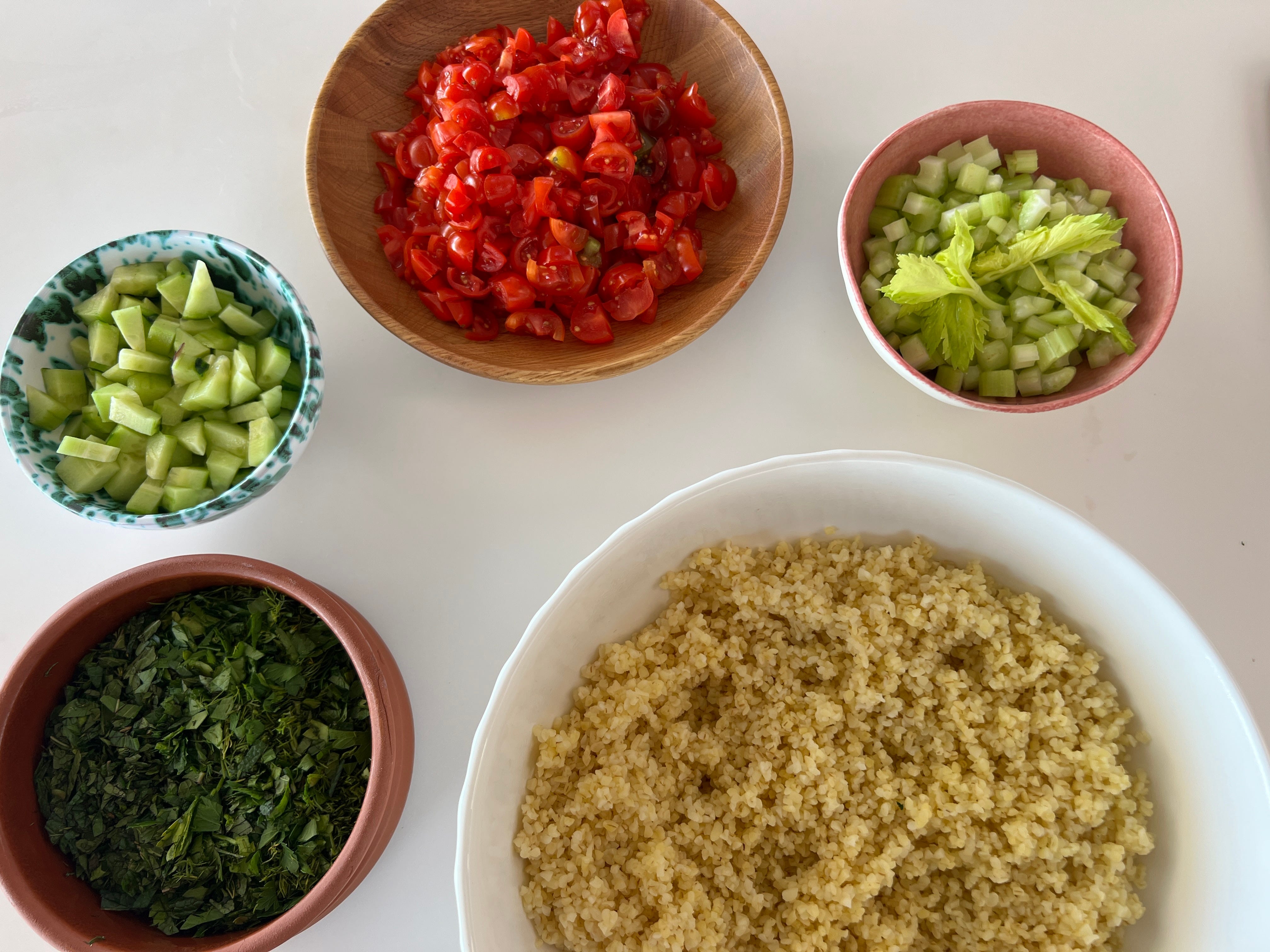 Tabouli Salad Greek Style - by Sara Lane