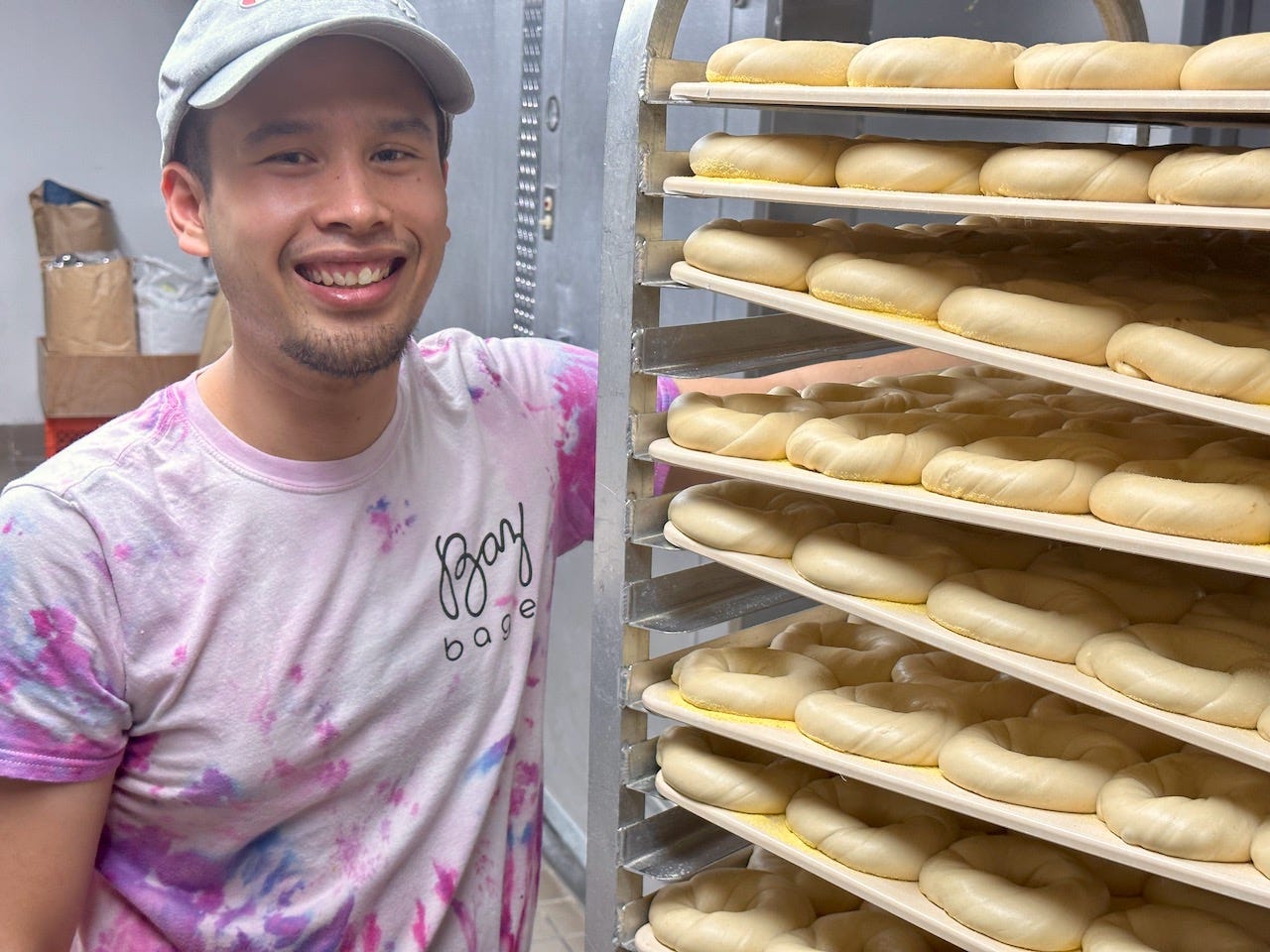 Alex Baka Rolls Three Million Bagels a Year!