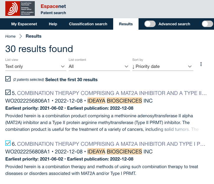 IDE397 (MAT2A inhibitor) - Molecular Sherlock