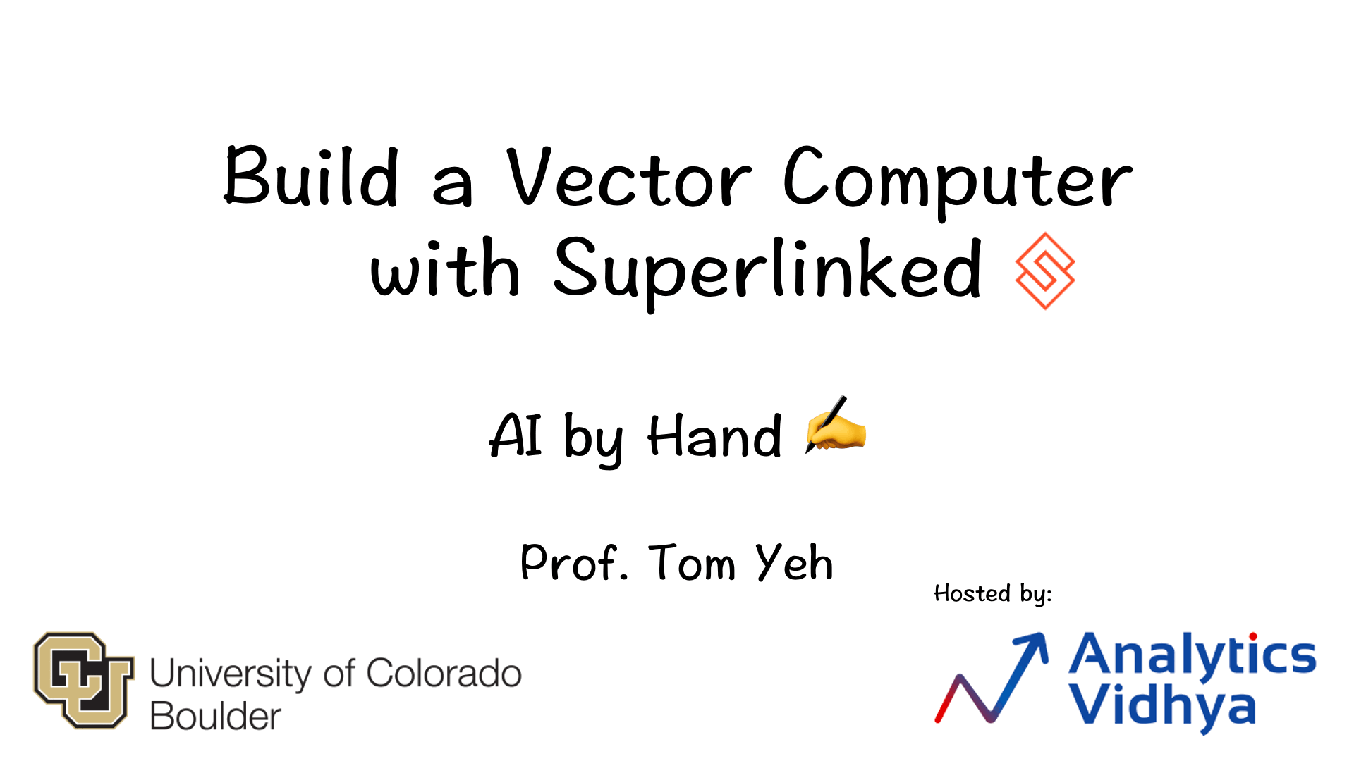 Build a Vector Computer with Superlinked - by Tom Yeh
