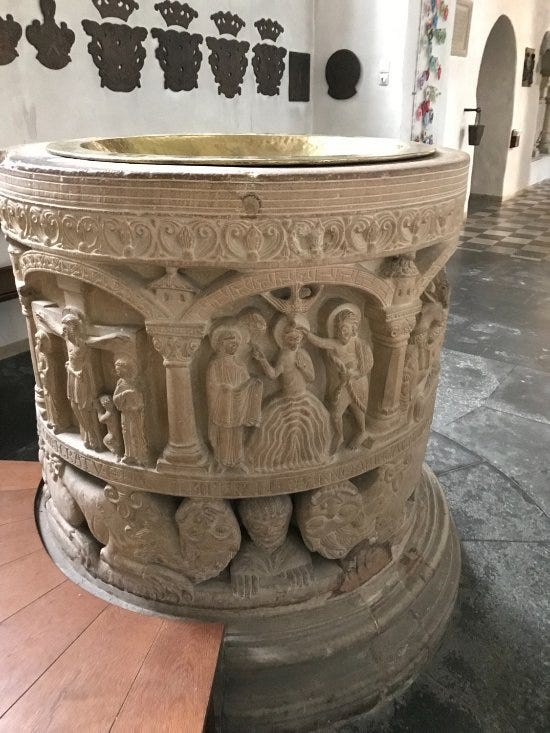 The Baptism of Christ and the Golden Age of the Baptismal Font