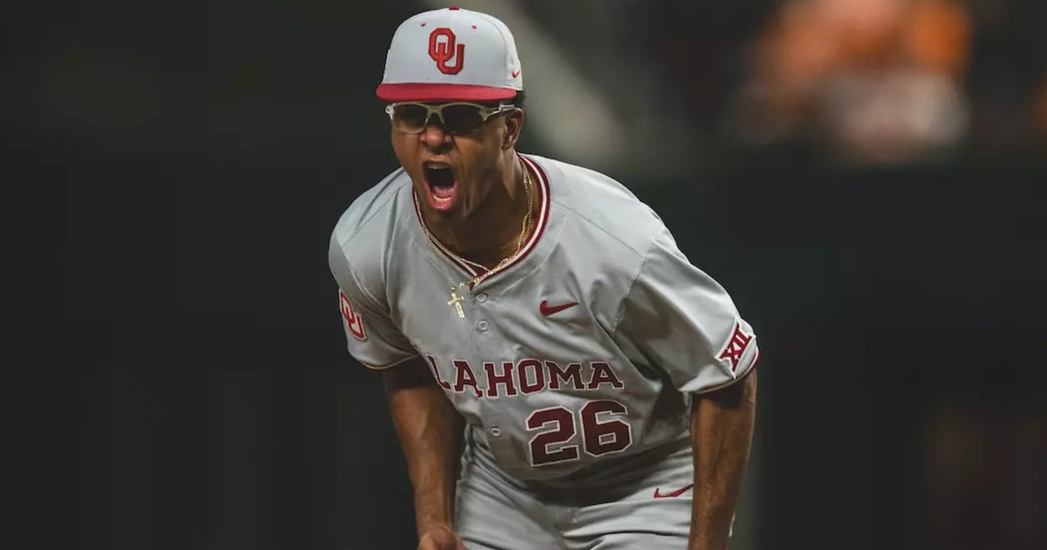 What's up with the Sooners on their way into Bedlam? Pretty much this