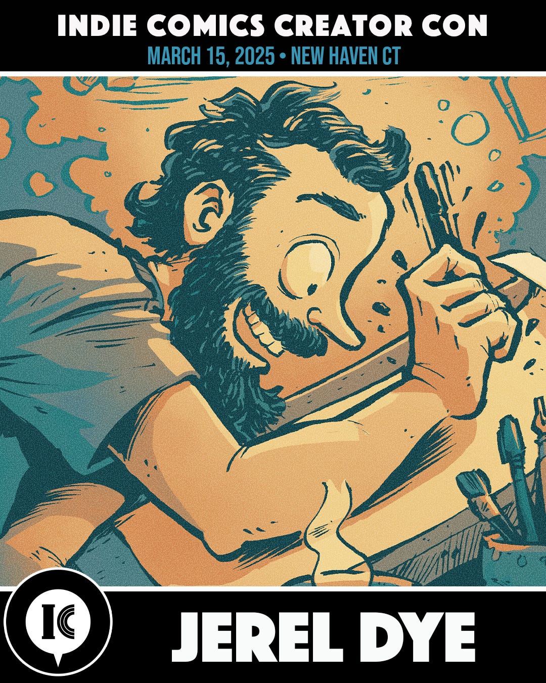 IC3 Cartoonist Spotlight: Jerel Dye - by Matthew Sardo