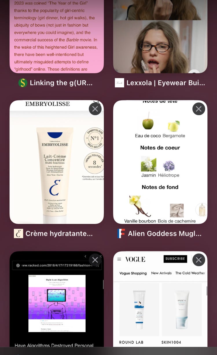 The Sunday Edit #2 - by 𝓜 - Mimy’s journal