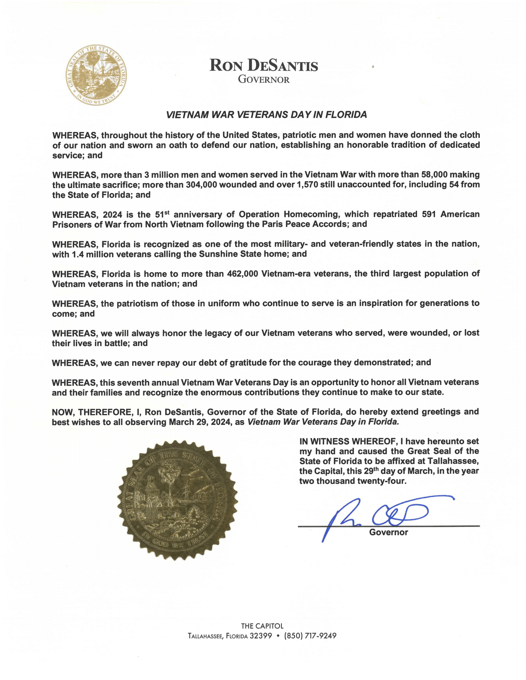 National Vietnam War Veterans Day 🐉 - by Edward Hood