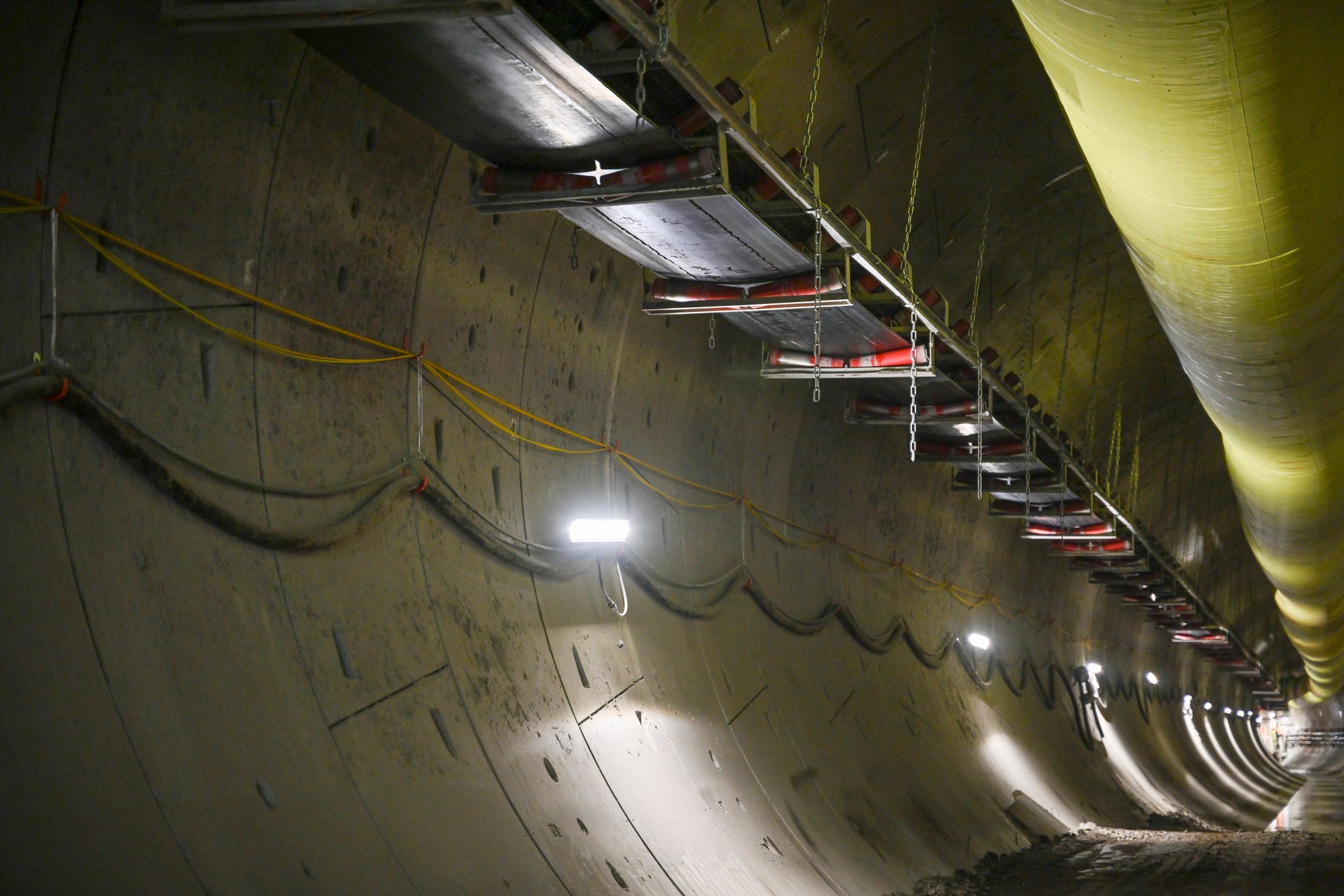 We're building a tunnel for tens of millions of gallons of sewage. Here ...