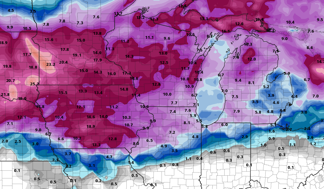 Clipper & Major Winter Storm - Midwest Weather