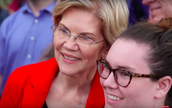 Elizabeth Warren Is So Angry It's Like She Knows Trump Is President
