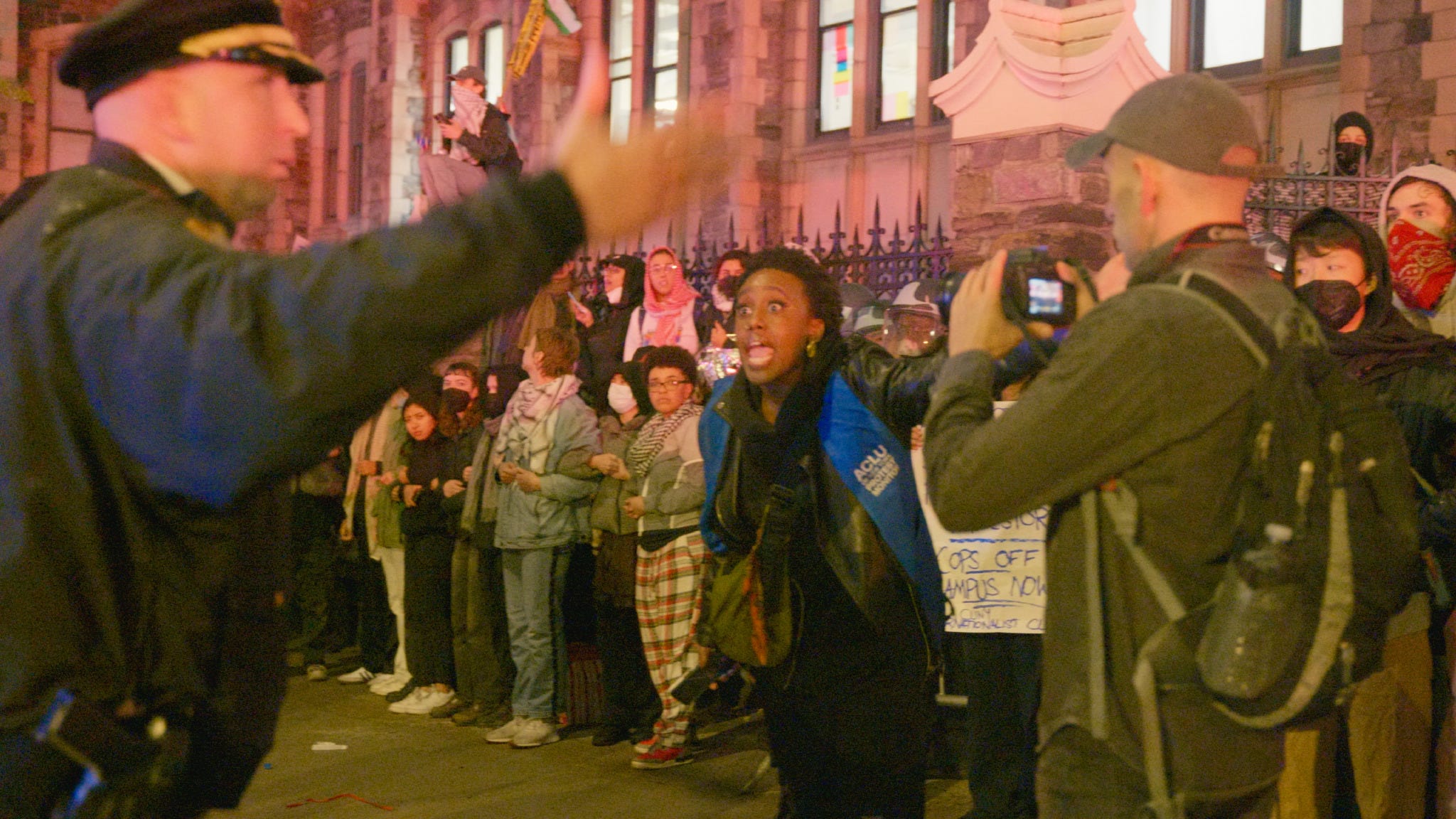 The Protest was Peaceful. Then the Violent Police Showed Up.