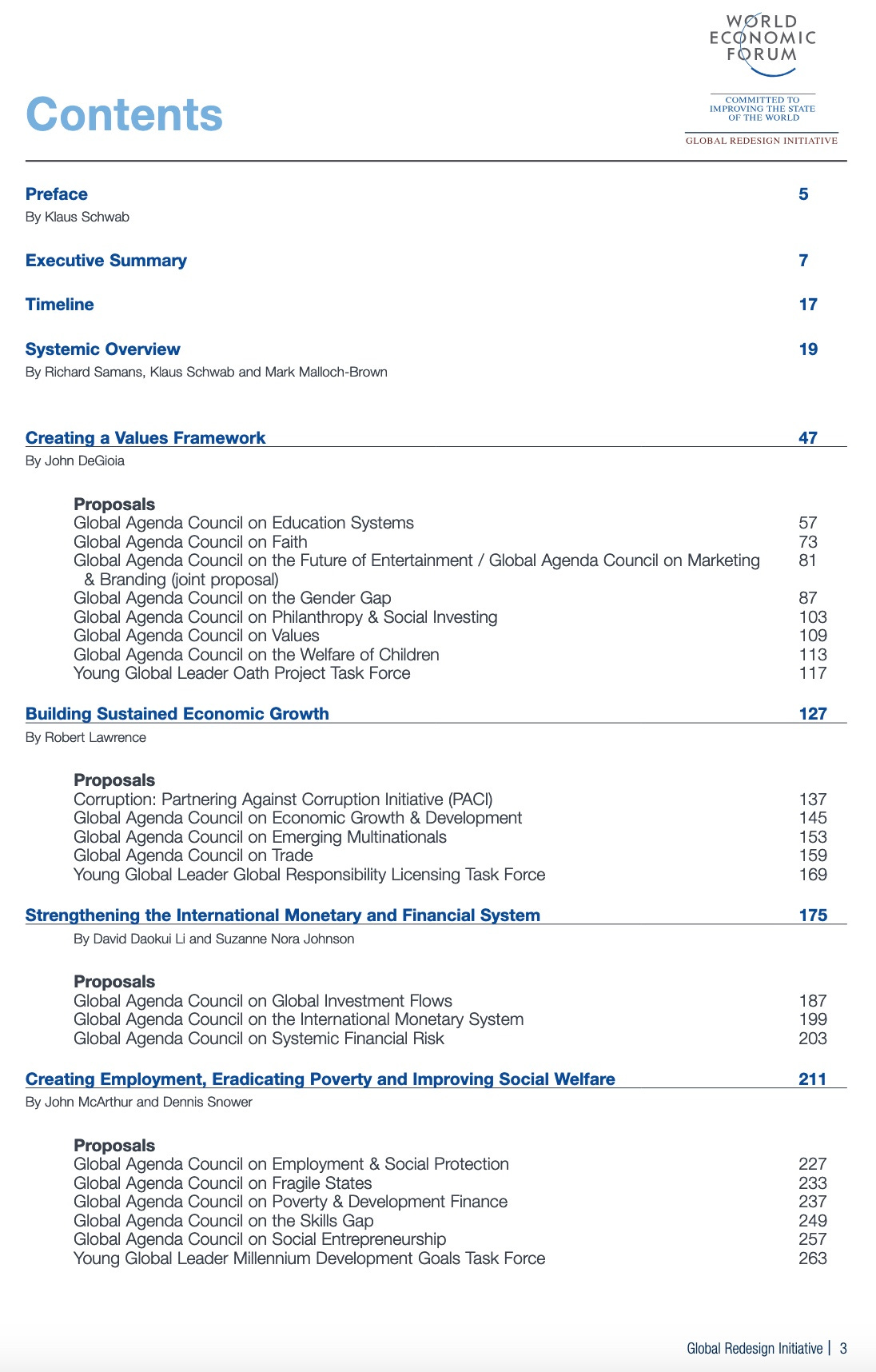 WEF in 2010 was redesigning our lives - Science, Public Health Policy ...