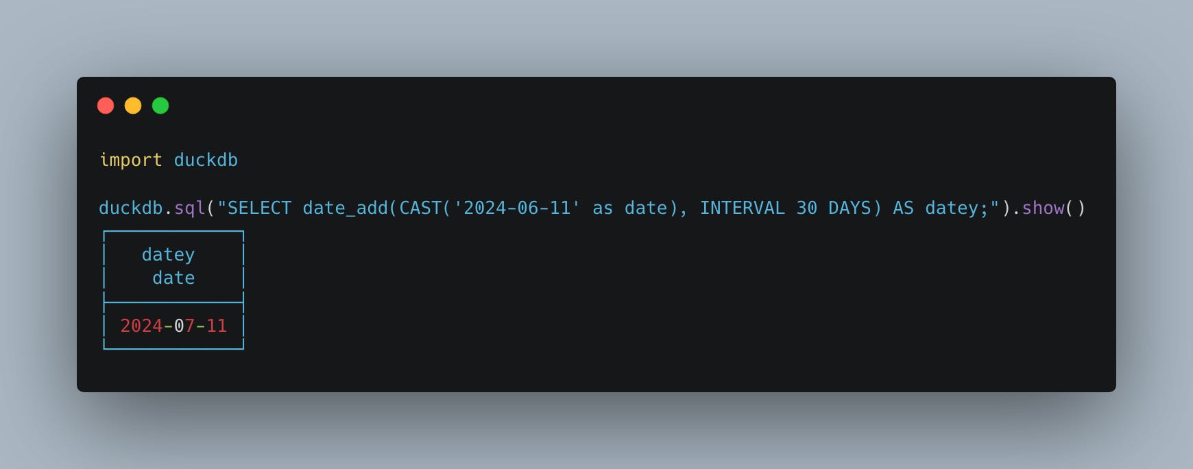 Date and Time Manipulation with DuckDB - by Daniel Beach