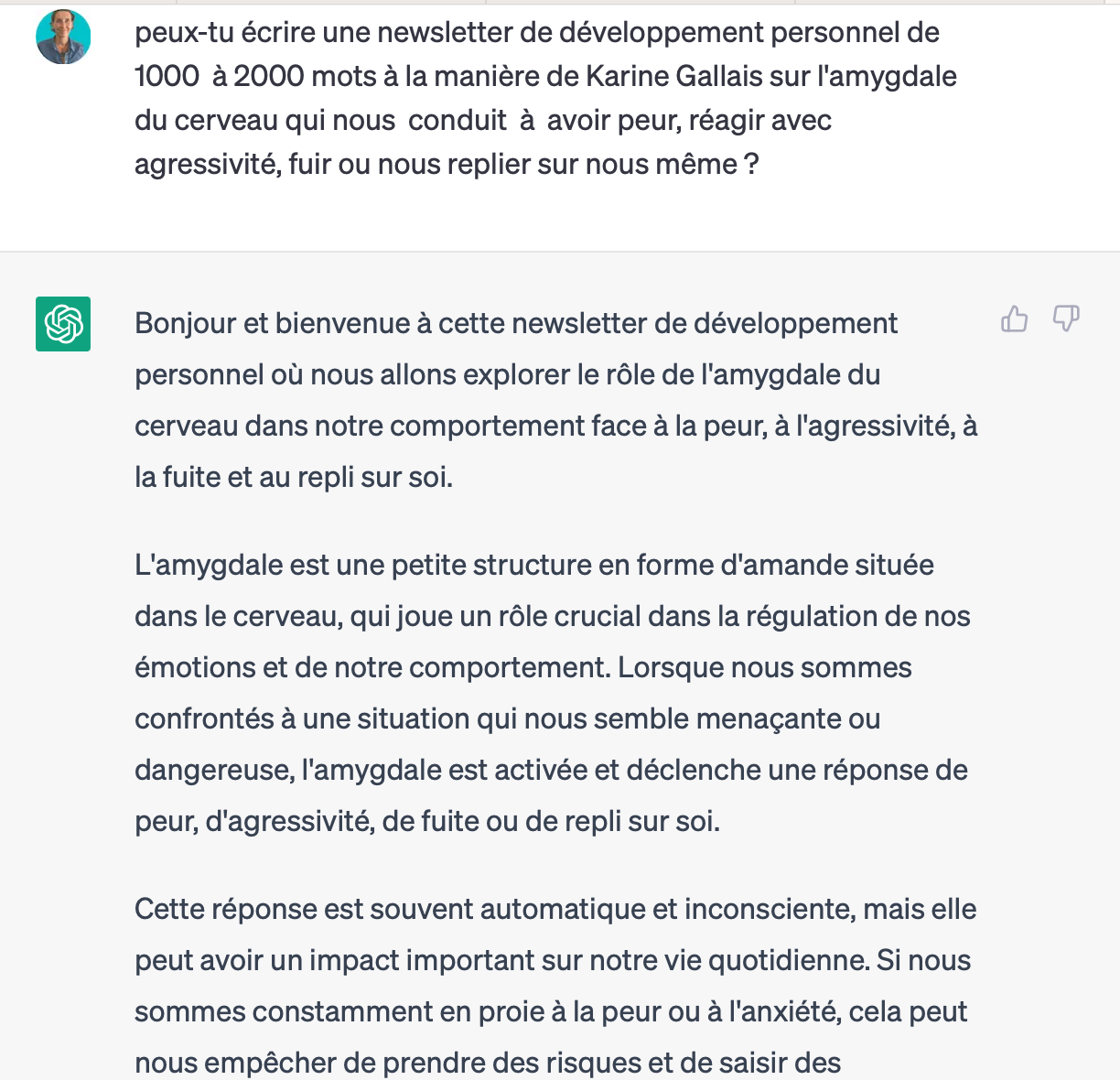 #51 Cette région du cerveau qui s'appelle l'amygdale