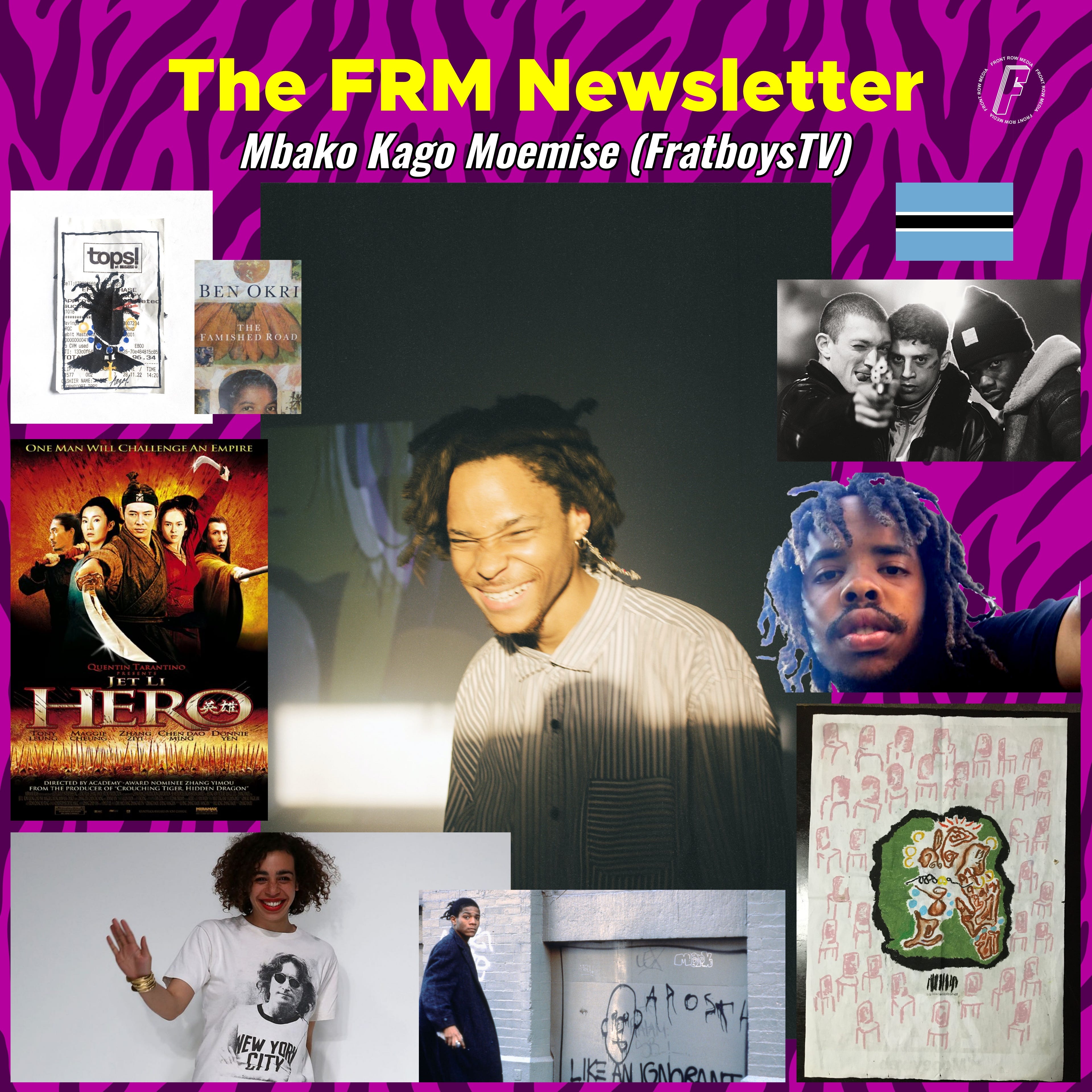 #28: Mbako Kago Moemise (FratboysTV) - by FRONT ROW MEDIA