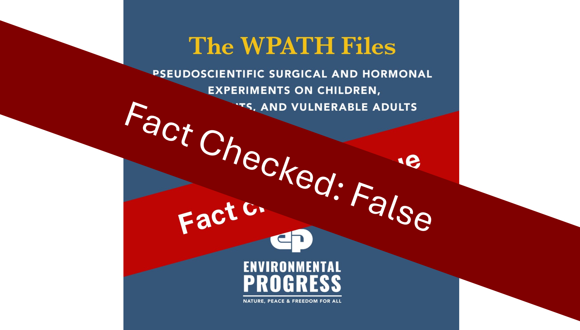 Fact Check: 216 Instances Of Factual Errors Found In Right-Wing "WPATH ...