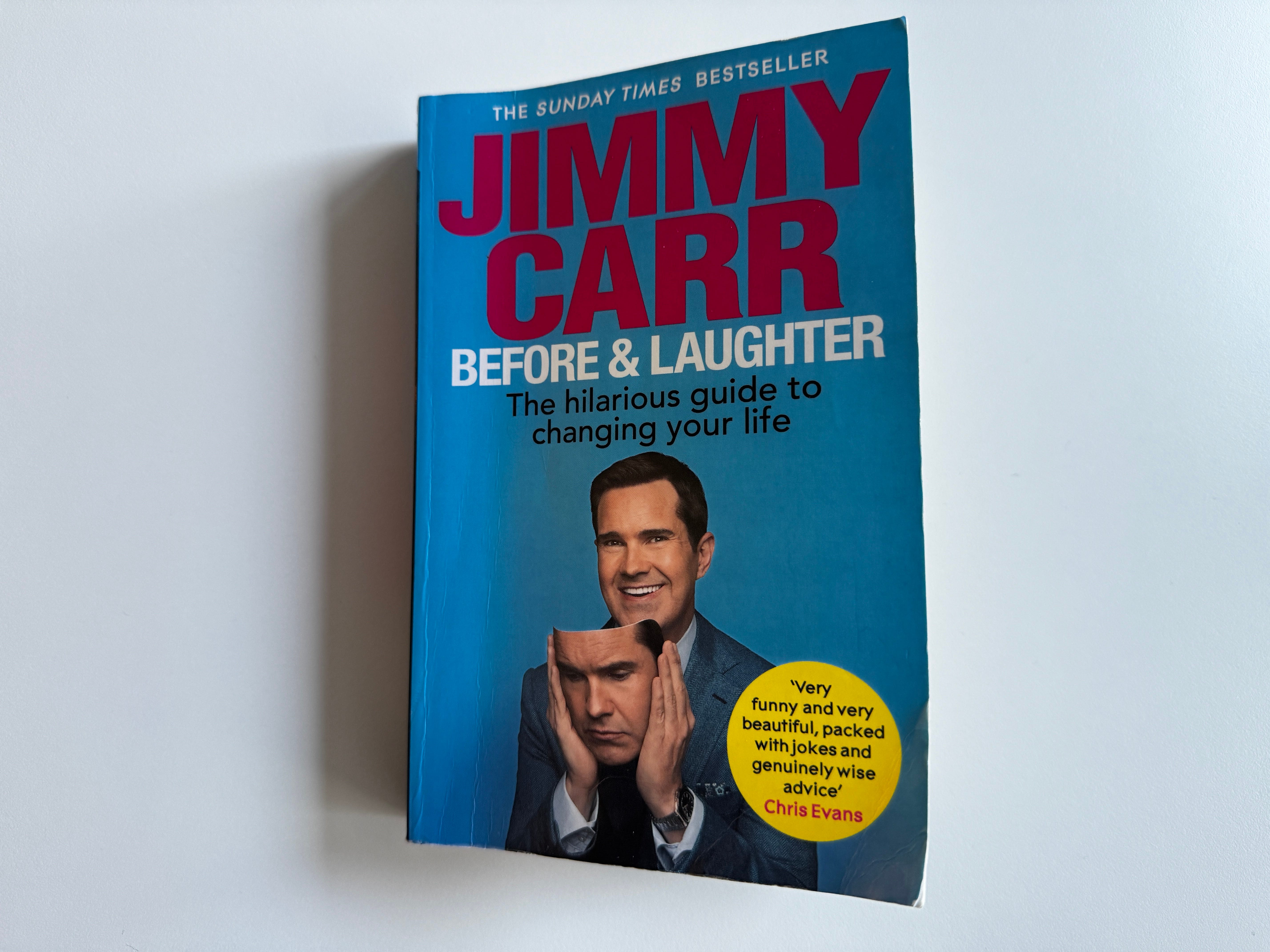 „Before & Laughter“ von Jimmy Carr - by Dr. Roman Zenner