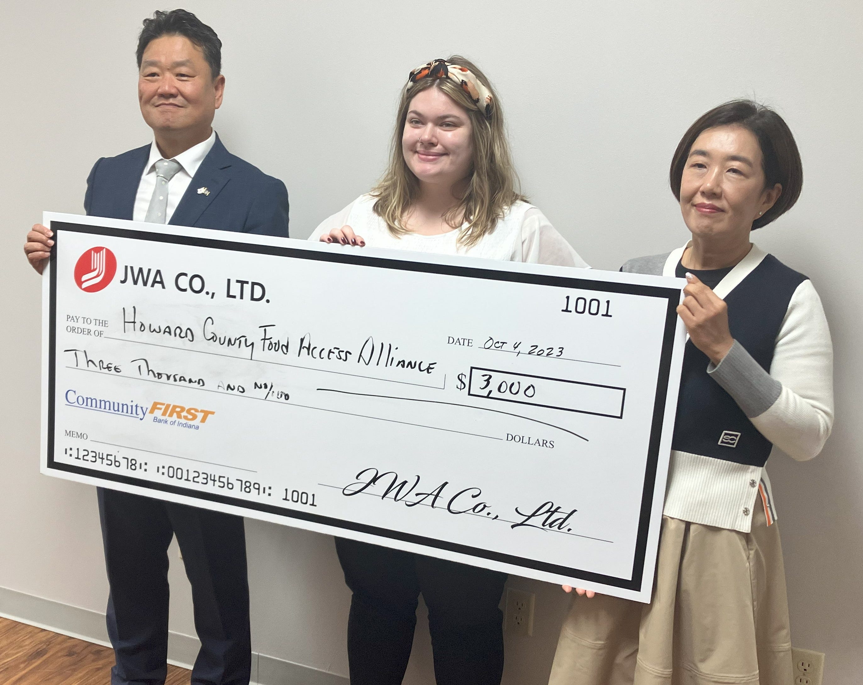 Jaewon extends hand to community - by Patrick Munsey