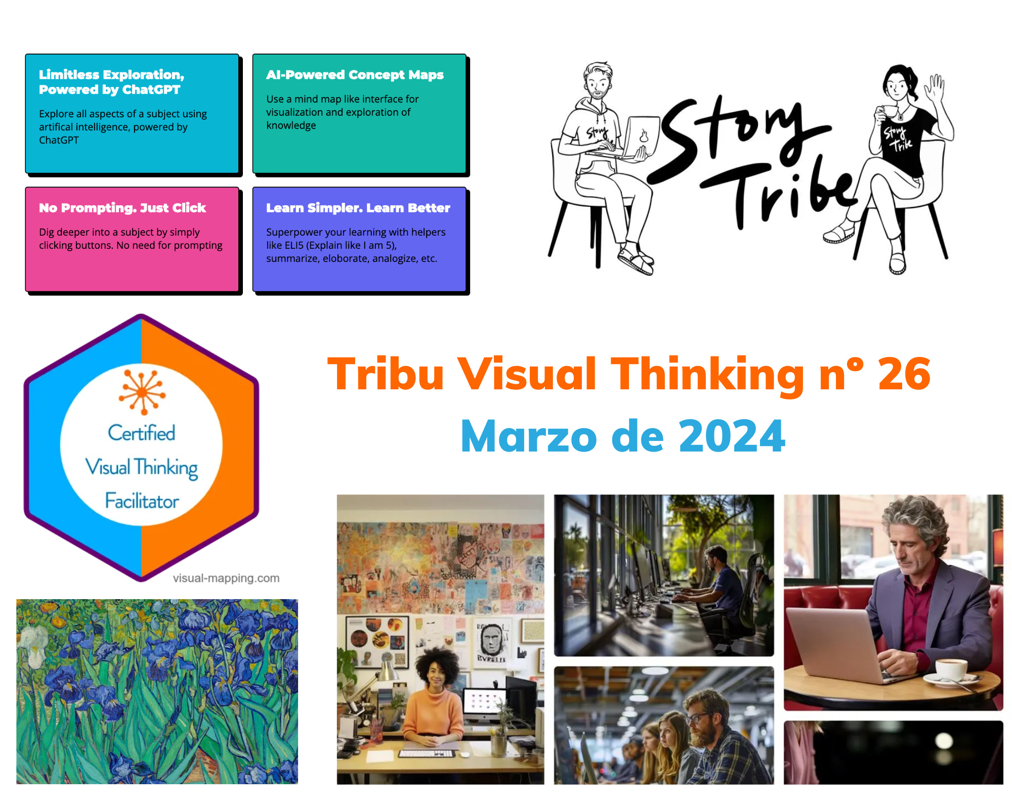 Tribu Visual Thinking Nº26. Marzo 2024