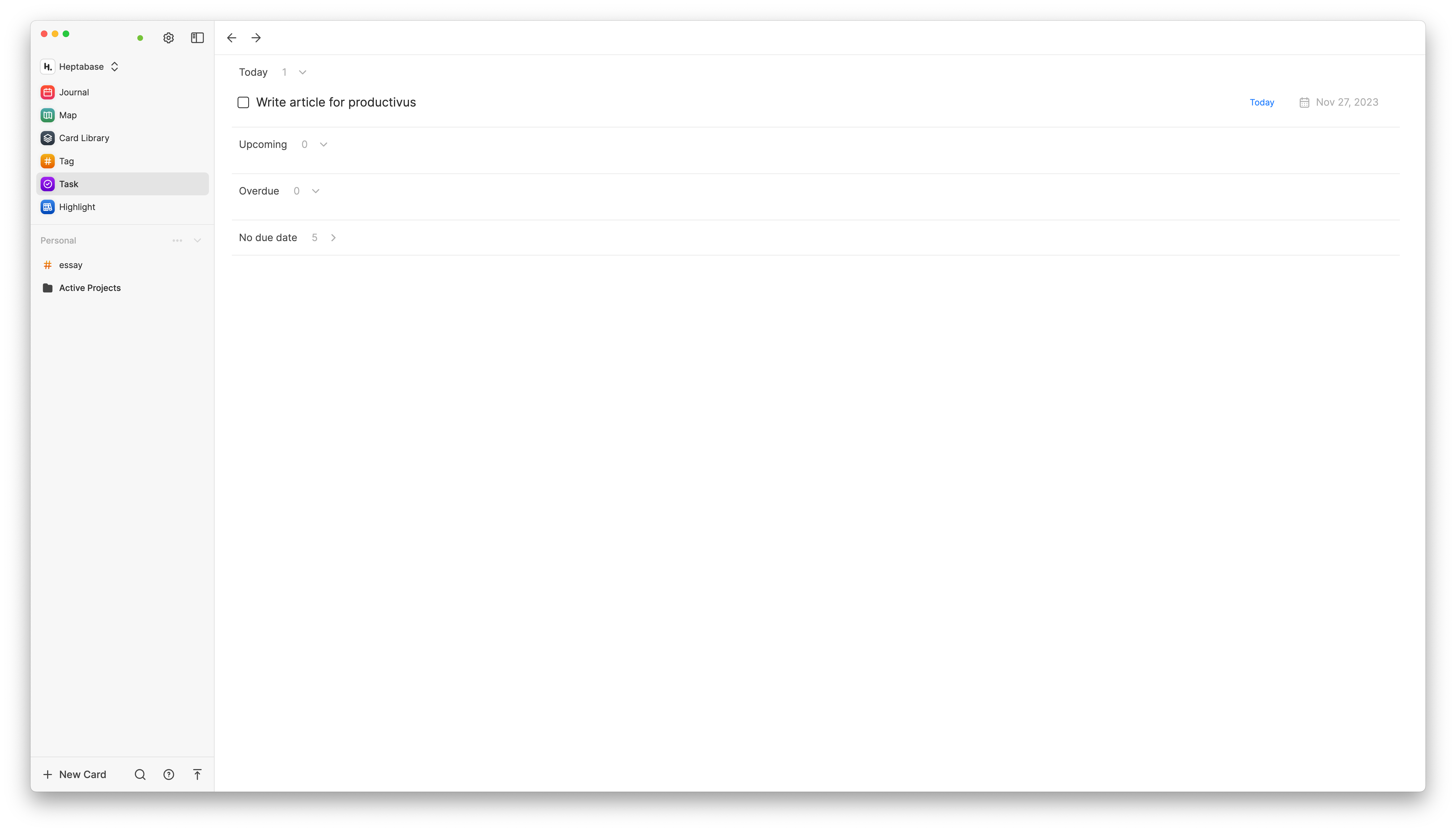 Heptabase - Statically Typed and Visual PKM Tool