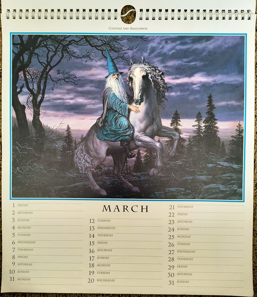 Fantasy Daylight Savings Time: Resurrected Fantasy Calendars for the ...
