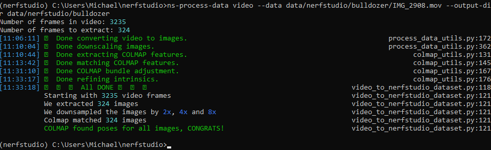 Structure from Motion - by NeRFs and Gaussian Splatting